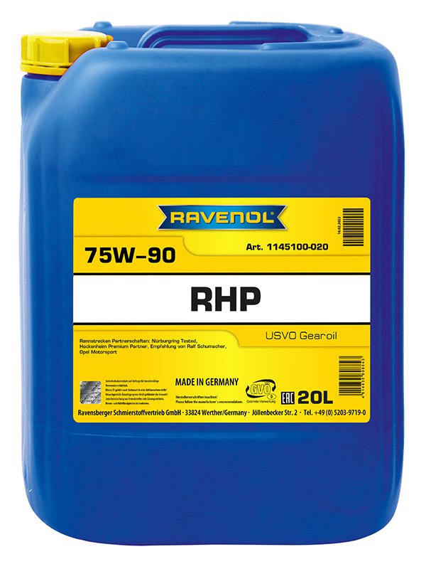 RAVENOL RHP Racing High Perform. Gear SAE 75W-90 | RAVENOL