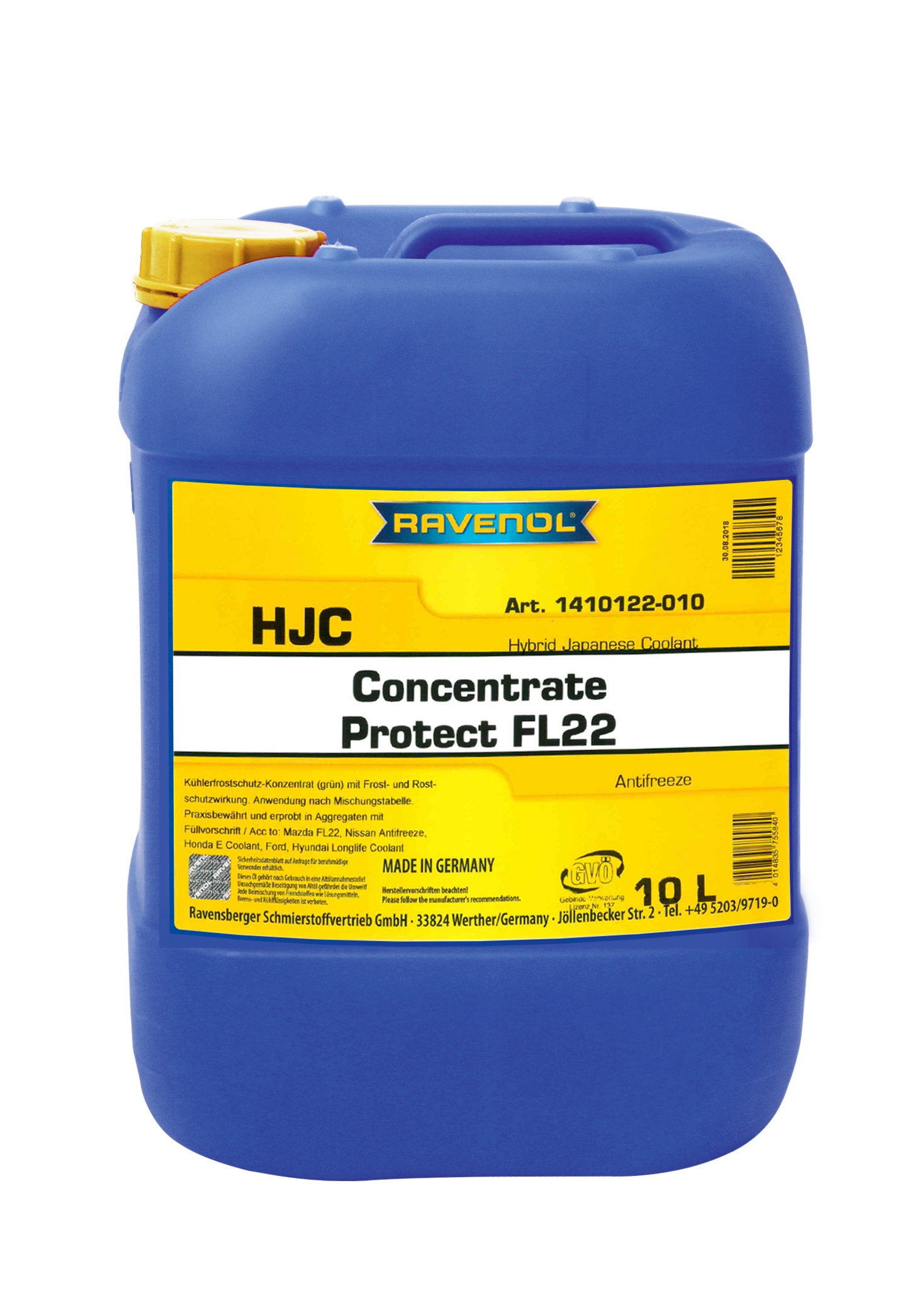 RAVENOL HJC Concentrate Protect FL22 | RAVENOL